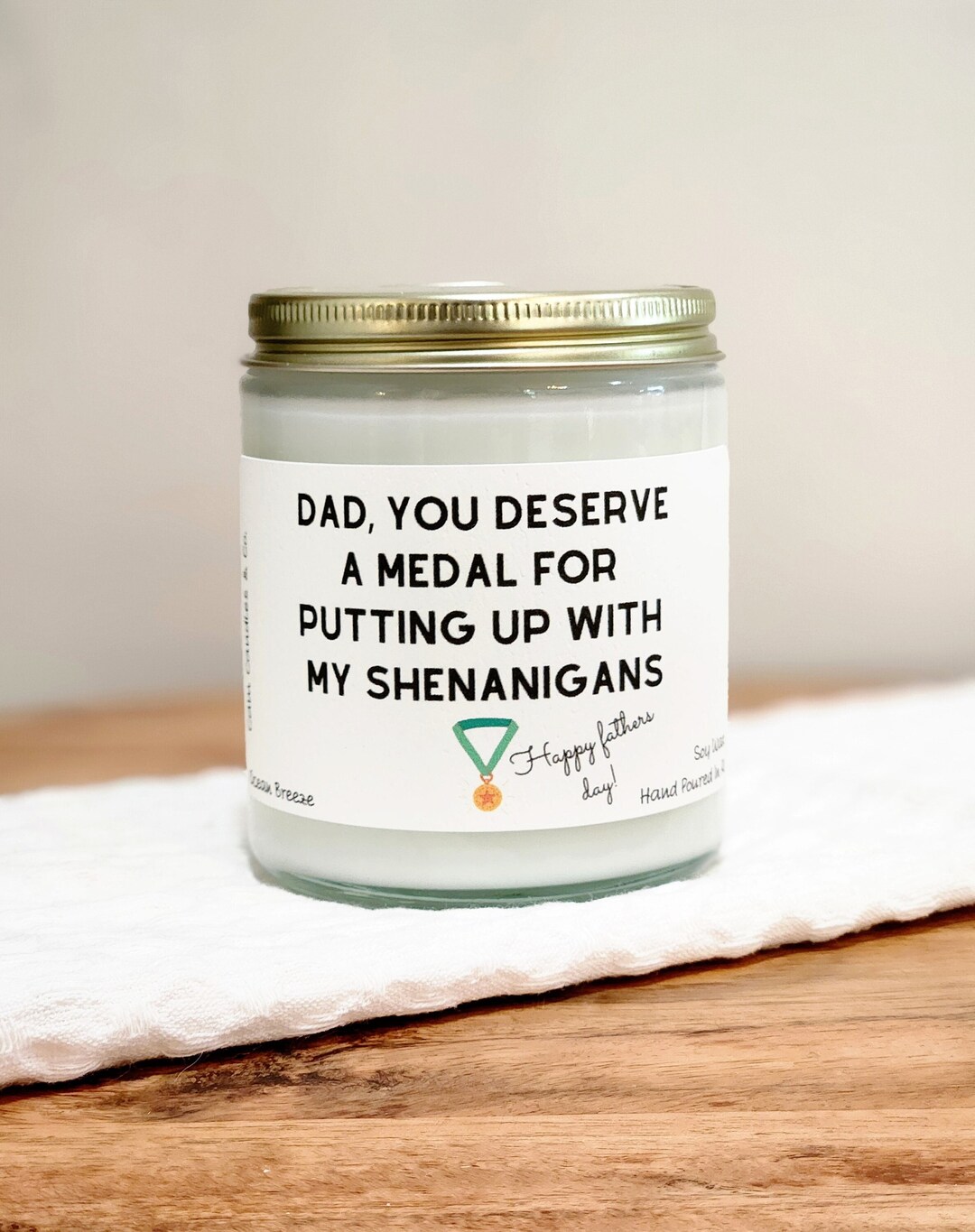 Dad You Deserve a Medal for Putting up With My Shenanigans Gifts for ...
