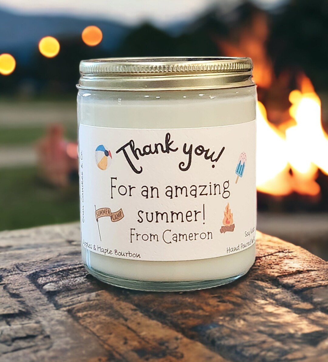 Camp Counselor Gift, Camp Counselor, Thank You Gift, Personalized Thank ...