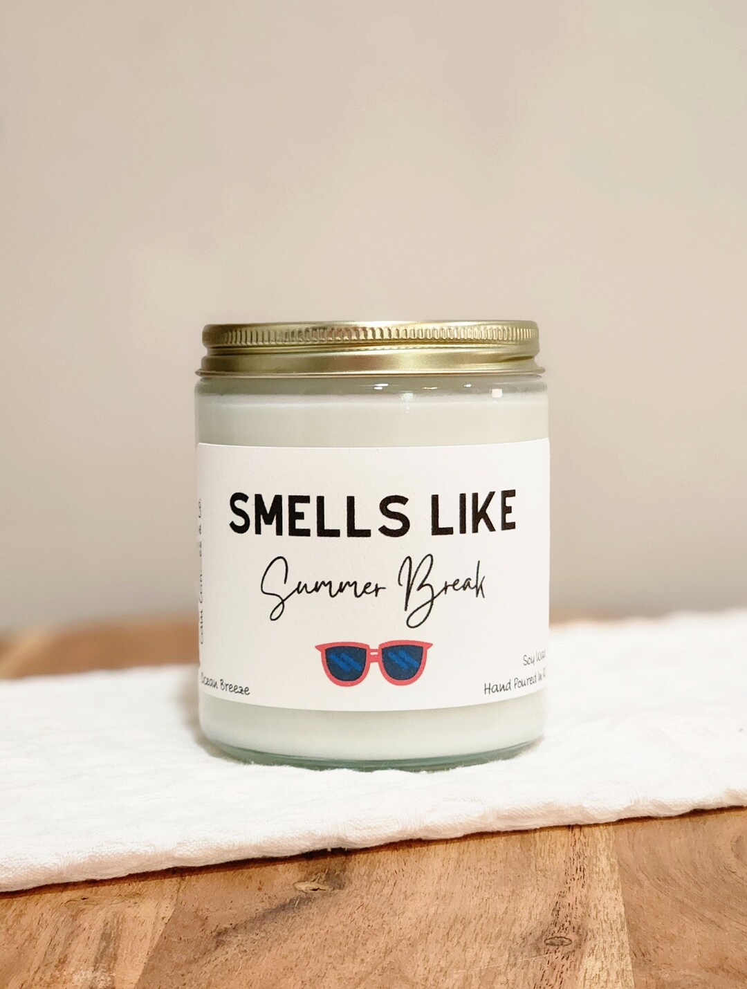 Smells Like Summer Break End of Year Gift for Teacher End of - Etsy