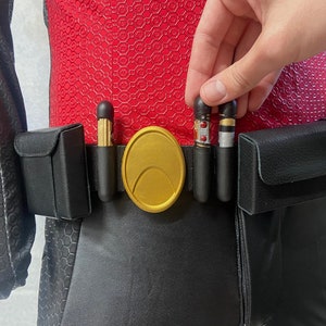 Red Bird New 52 Superhero Utility Belt - Etsy