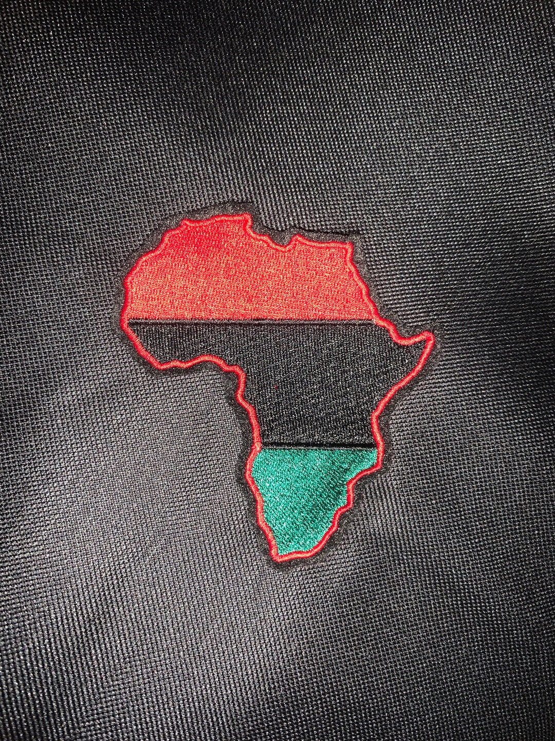 RBG Africa Continent Patch - Etsy