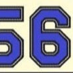 Number Patches - Etsy