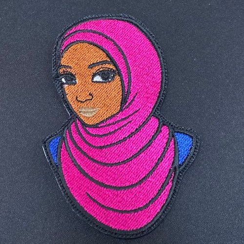 Pink Hijabi Patch - Etsy