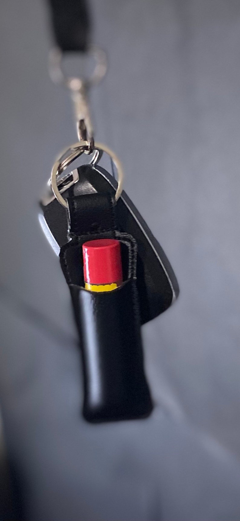 Chapstick Holder Key Fob - With Key Ring (chapstick Not Included) - Etsy