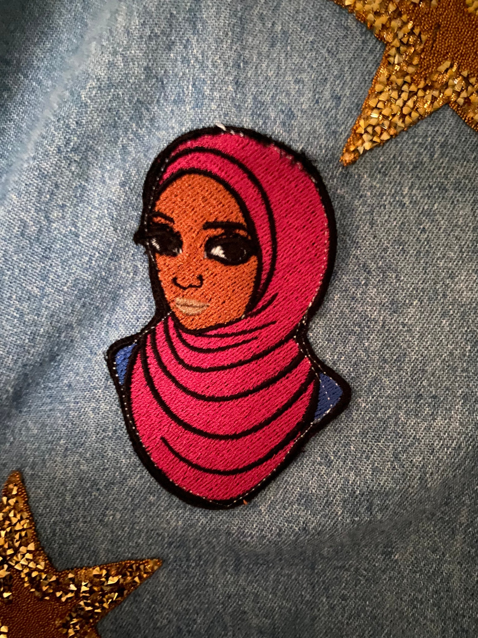Pink Hijabi Patch - Etsy