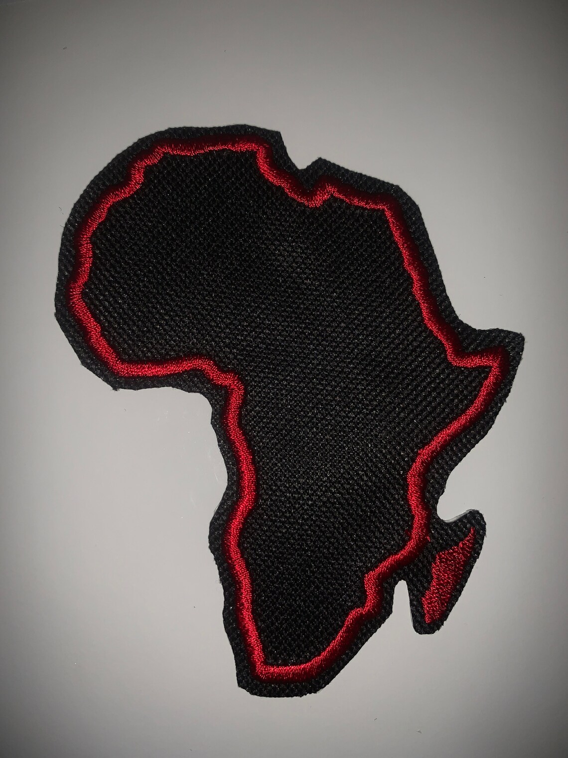 Africa Continent Outline Patch - Etsy