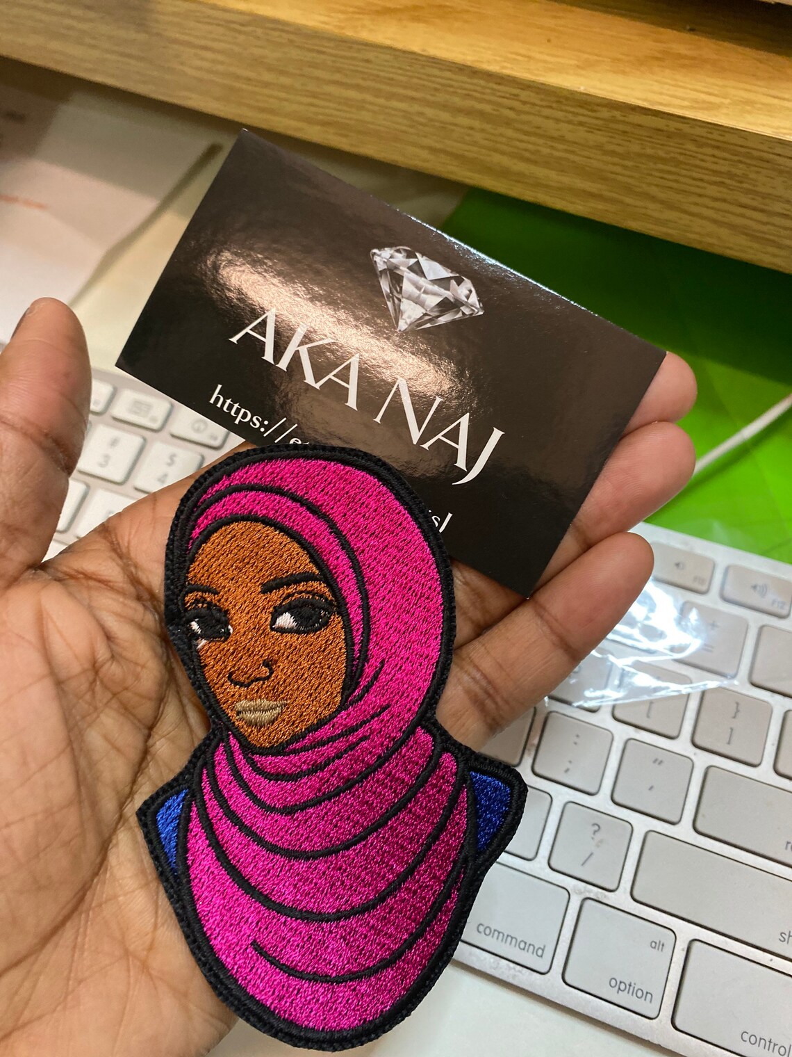 Pink Hijabi Patch - Etsy