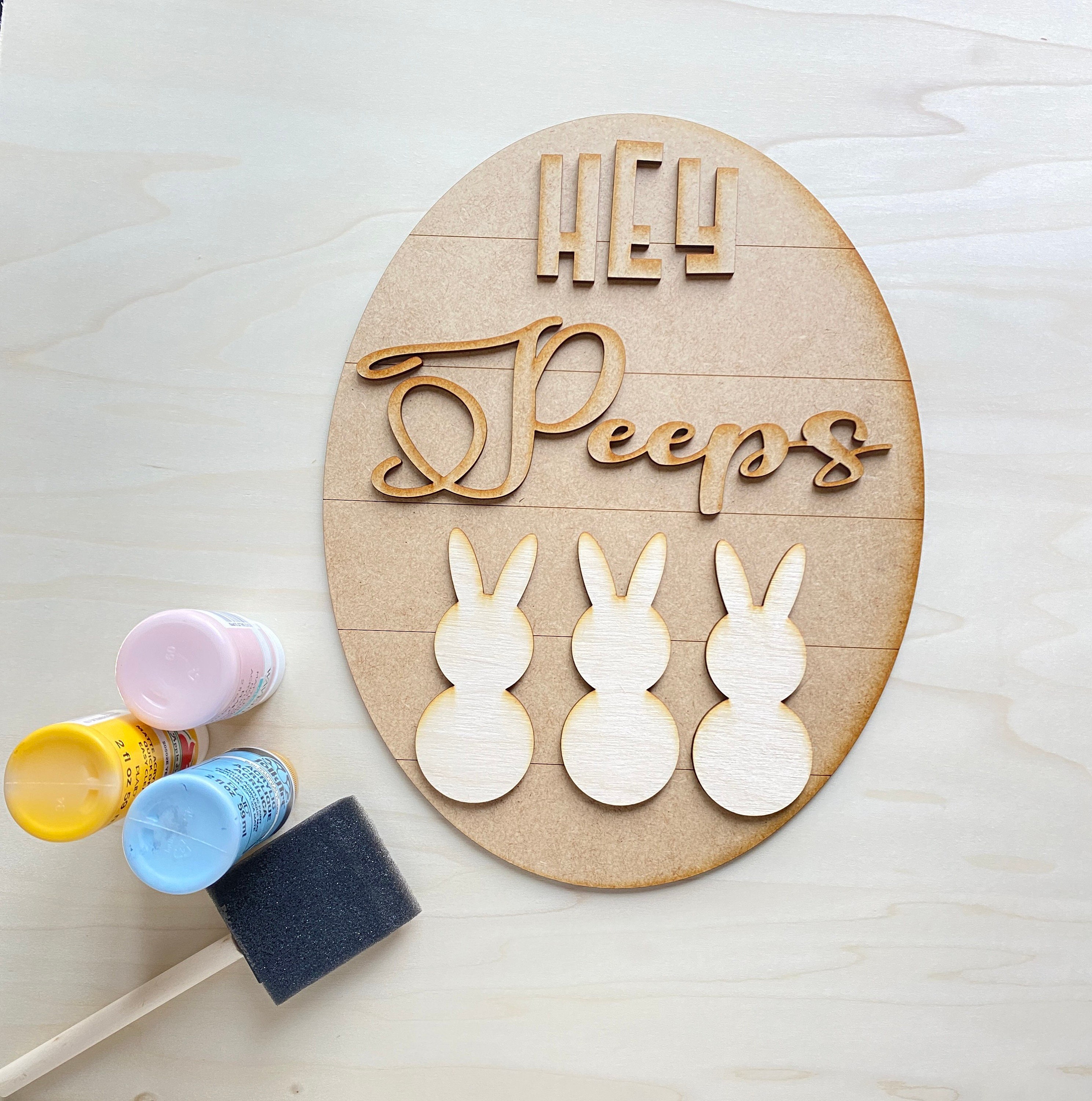 Hey Peeps Digital File Hey Peeps Laser Cut File Hey Peeps - Etsy