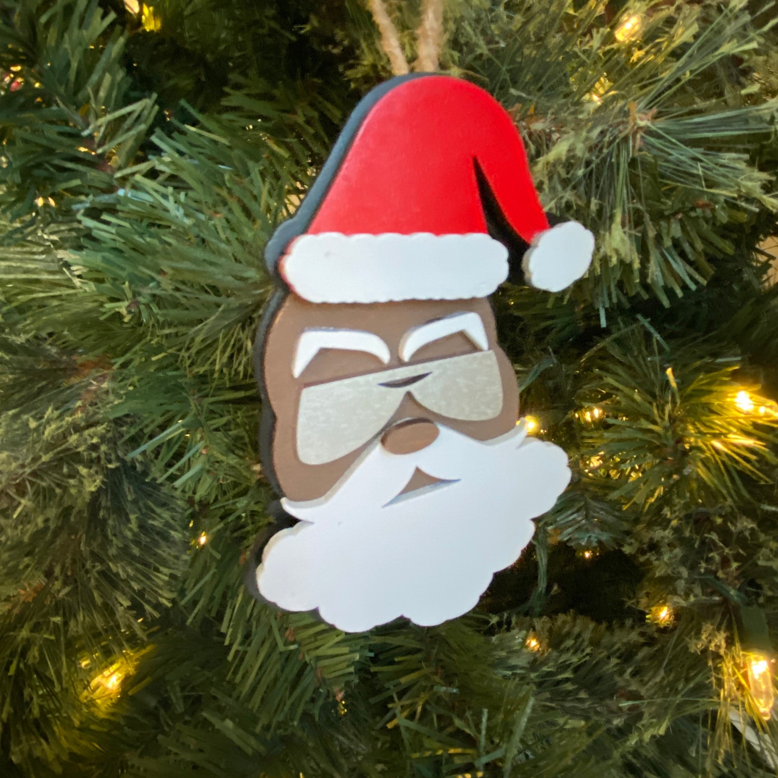 Cool Santa, Naughty Santa, Laser Cut Santa, Laser Cut Cool Santa, Laser ...