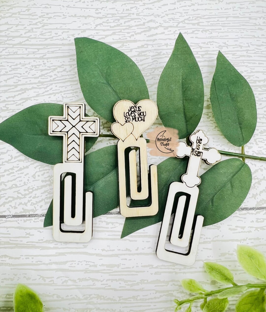 Cross Paper Clip Laser Svg, He is Risen Laser Svg, Jesus Loves You so ...