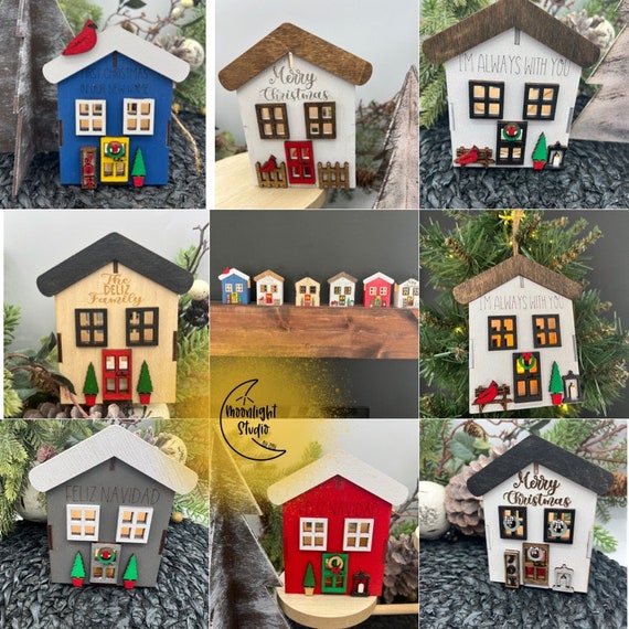 Luminary Christmas Ornament Svg Cardinal Christmas Ornament - Etsy ...