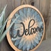 Welcome Quilt Sign. Circle Quilt Sign Laser Cut File Welcome - Etsy