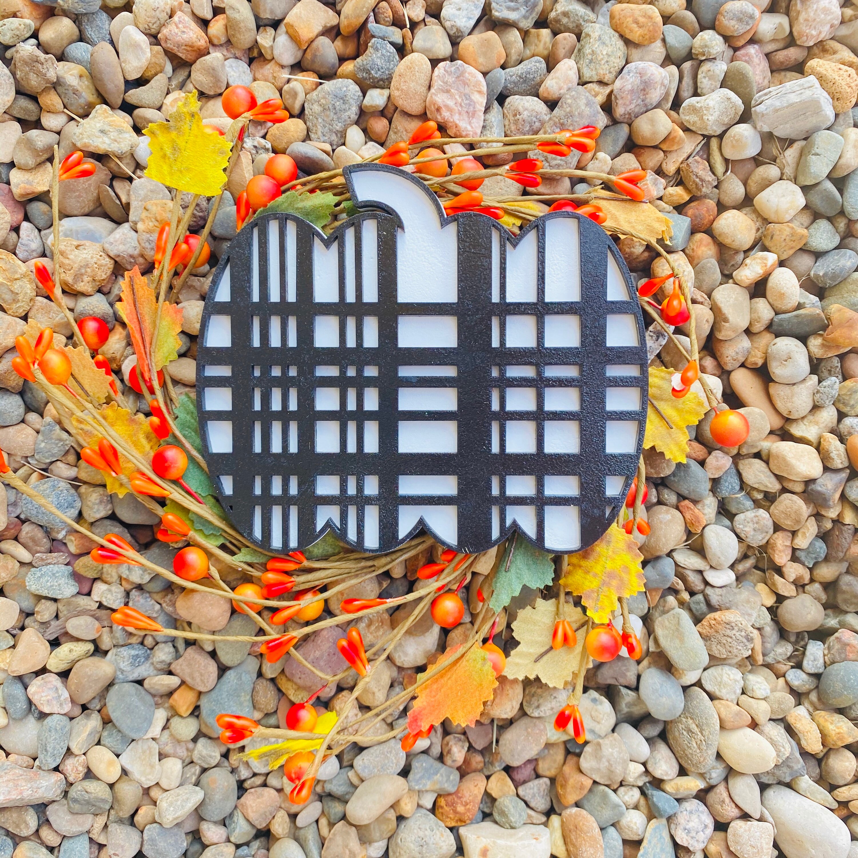 Plaid Pumpkin Laser Cut File Plaid Pumpkin Svg File Thankful | Etsy