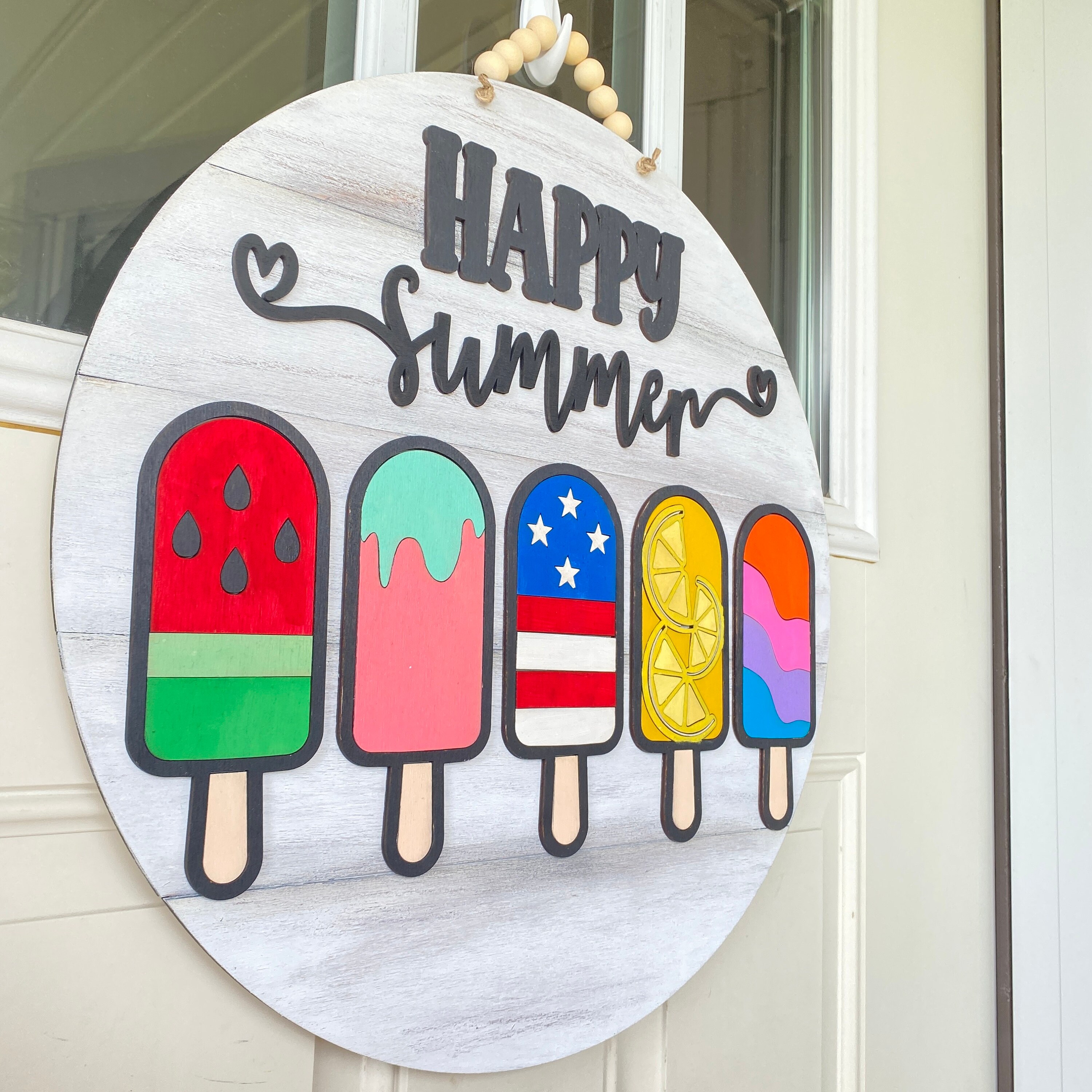 Laser Cut File for Popsicles Summer Bundle Signs, Hello Summer Shiplap ...