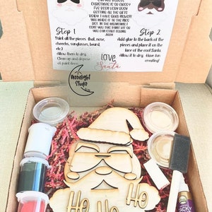 Cool Santa, Naughty Santa, Laser Cut Santa, Laser Cut Cool Santa, Laser ...