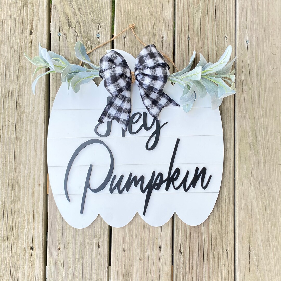 Hey Pumpkin Shiplap, Pumpkin Shiplap, Hey Pumpkin Sign Cut File, Faux ...