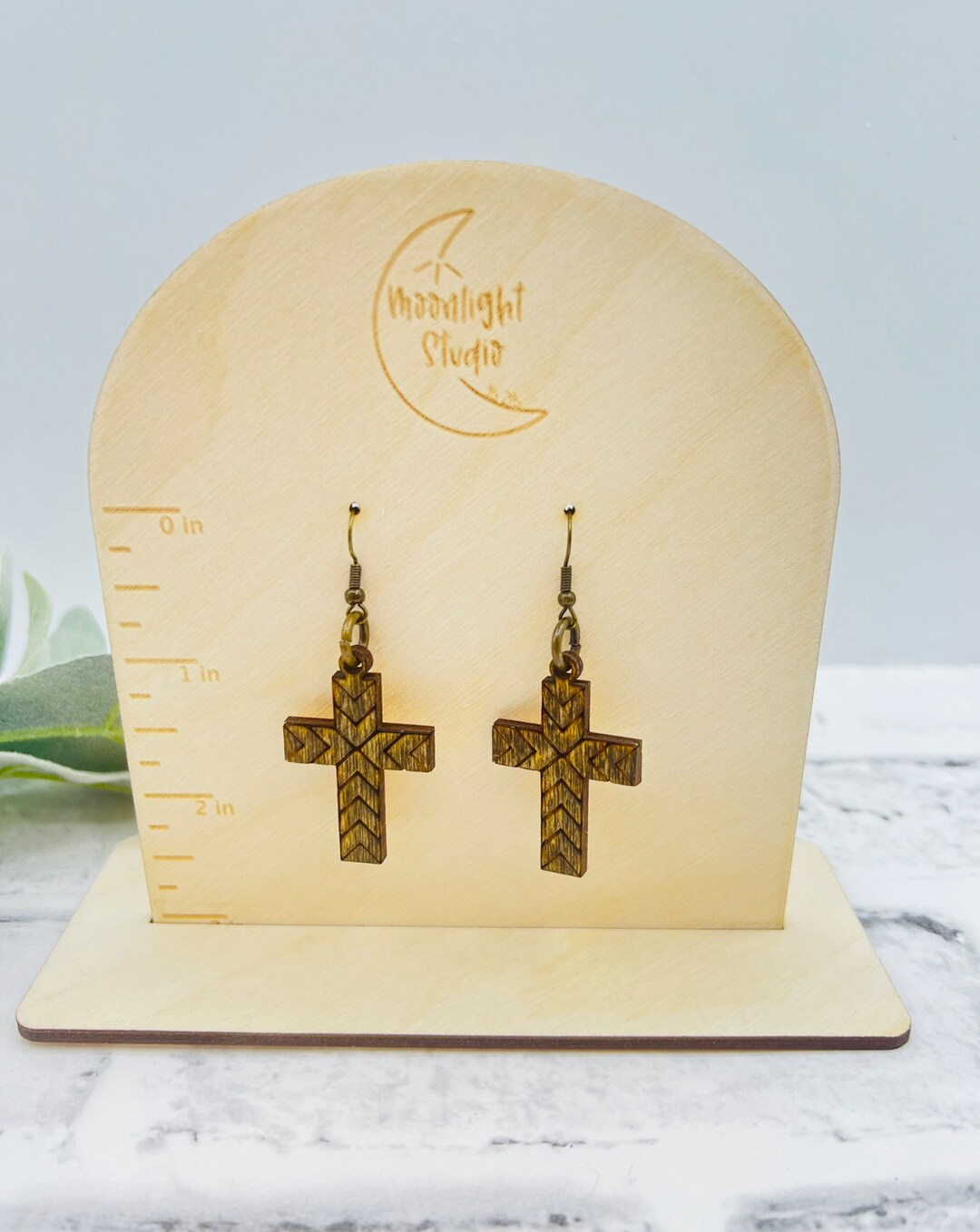 Wood Earrings Display Laser Cut File for 1/8'' Material, Earrings ...