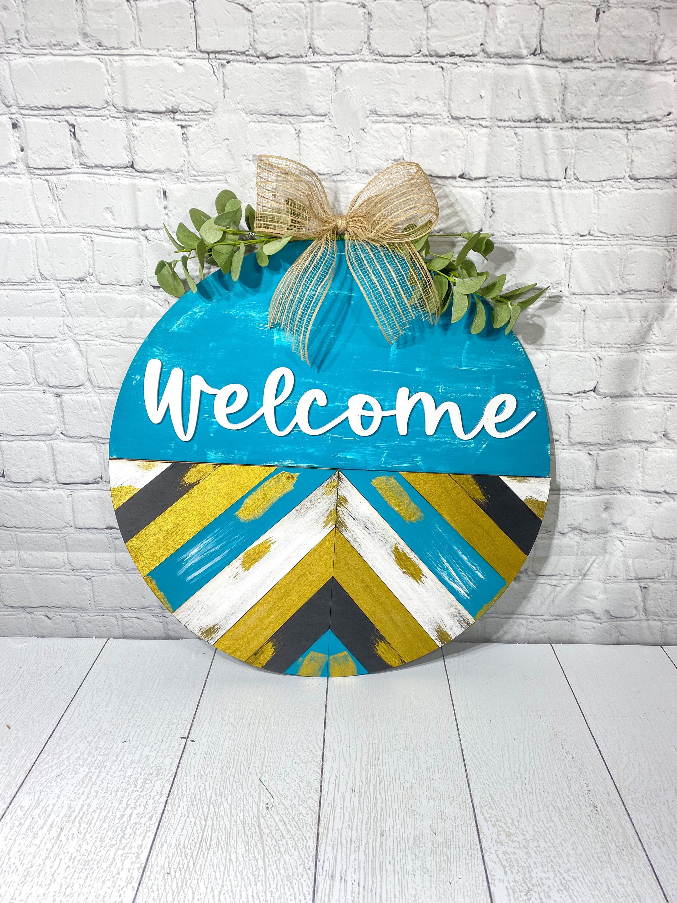 Welcome Quilt Sign. Circle Quilt Sign Laser Cut File Welcome | Etsy