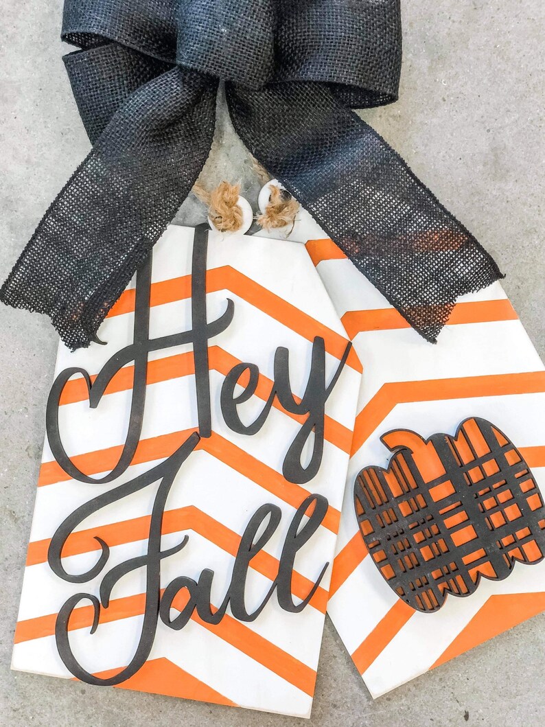 Hey Fall Wood tags laser cut file Fall tags laser cut file | Etsy