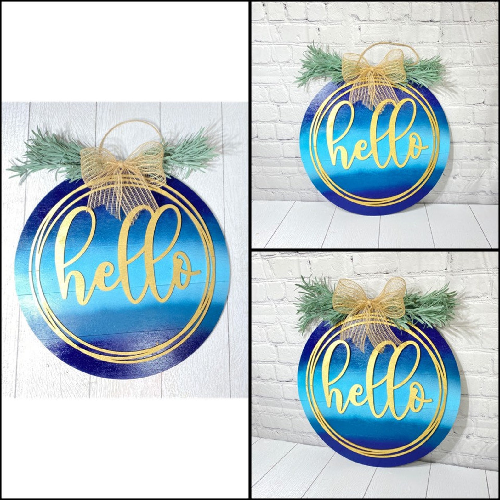 Hello Geometrical Shape Round Rounds Geometrical Shapes - Etsy