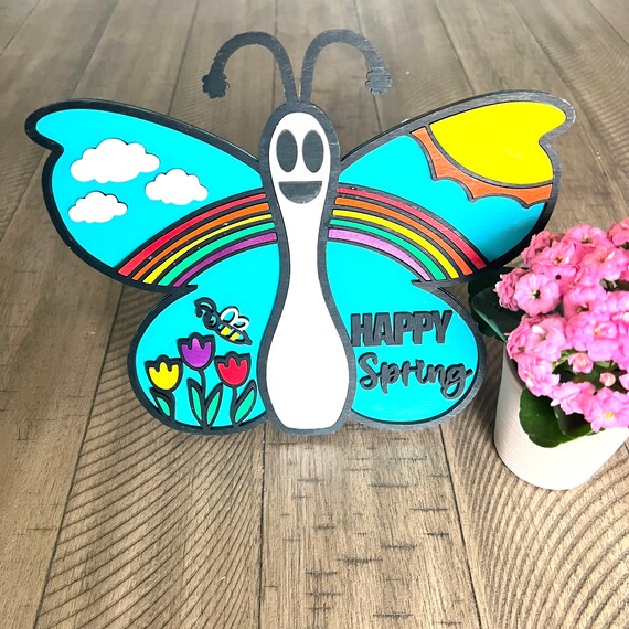 Spring Diy Kit SVG File With Instructions Letter Included - Etsy