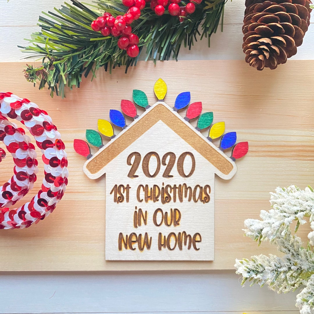 Merry Christmas Home Cut File, Merry Christmas String Lights Cut File ...