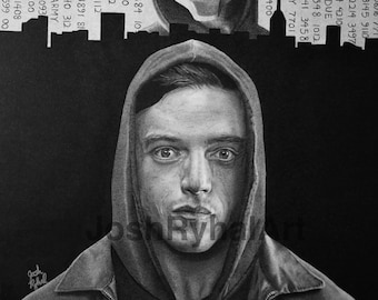 Mr. Robot End of the World Party Poster Artwork Download AI/JPEG Hi Res ...