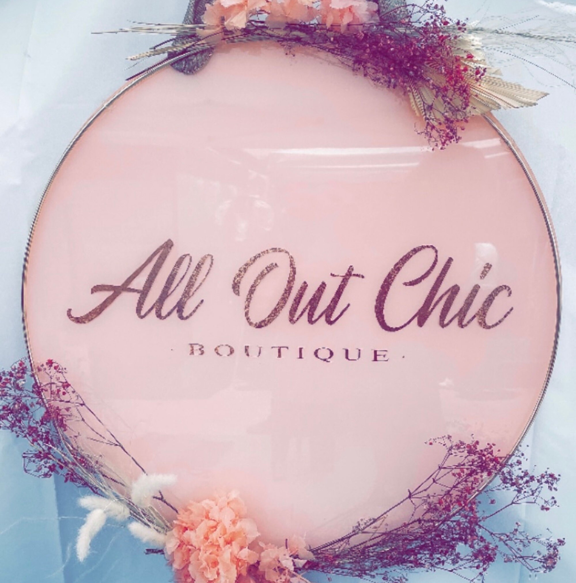 Custom Business Plaques, Business Acrylic Rounds, Personalized Acrylic ...