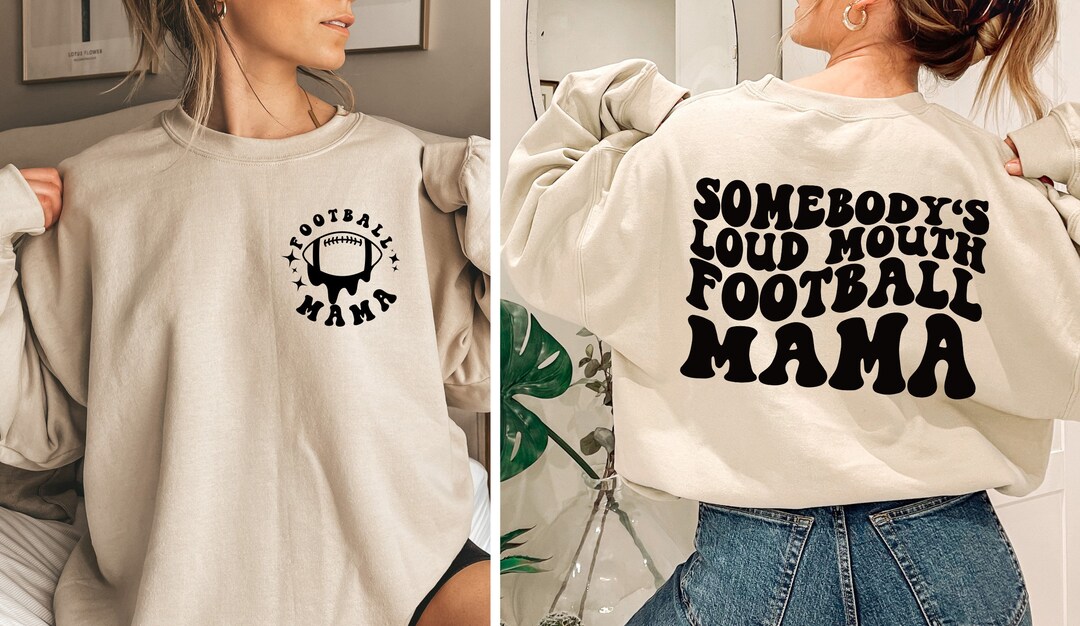 Football Mom Sweatshirt, Football Mom Shirt, Game Day Sweatshirt ...