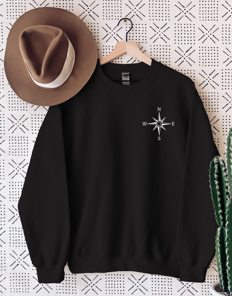 Unisex Compass Shirt Wanderlust and Outdoor Gear Shirt | Etsy