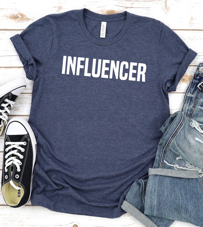Influencer Shirt Influencer Tshirt Influencer Funny Social - Etsy.de