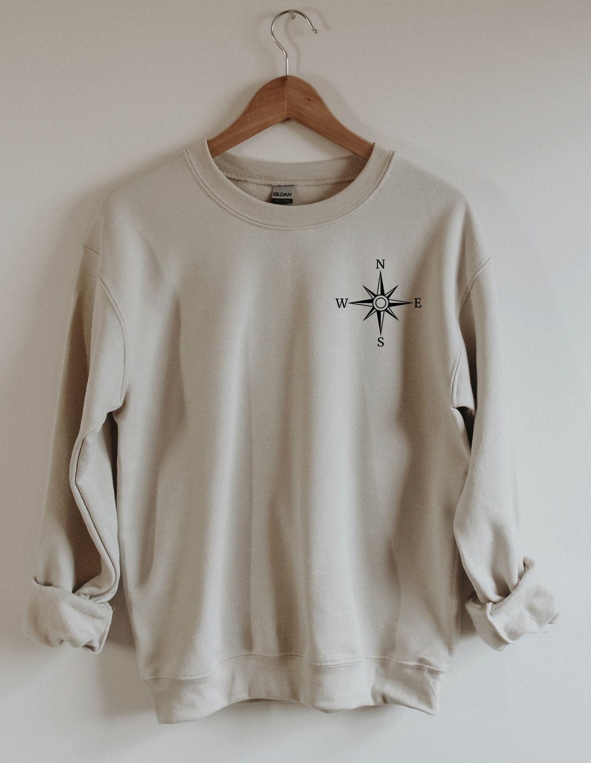 Unisex Compass Shirt Wanderlust and Outdoor Gear Shirt | Etsy