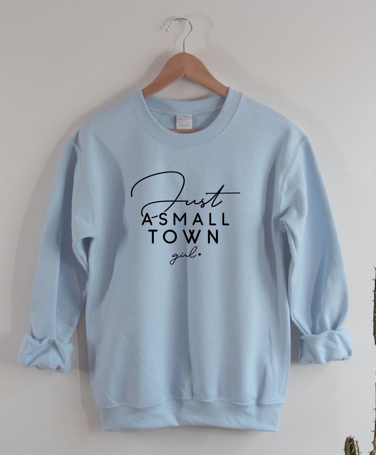 Small Town Girl Sweatshirt Country Women Sweatshirt Cute - Etsy