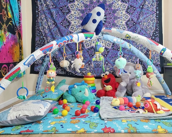 ABDL Play Gym, Adult Baby Activity Mat, Jumbo, Custom - Etsy