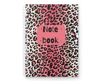 Pink Spiral Notebooks - Etsy