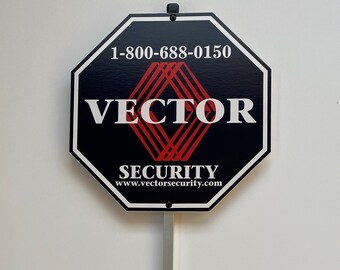 Vector Security Sign - Etsy
