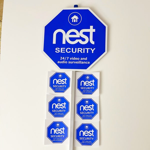 Security Signs - Etsy