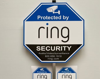 Ring Security Sign - Etsy