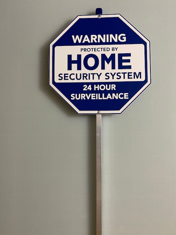 Home Security Systems Signs