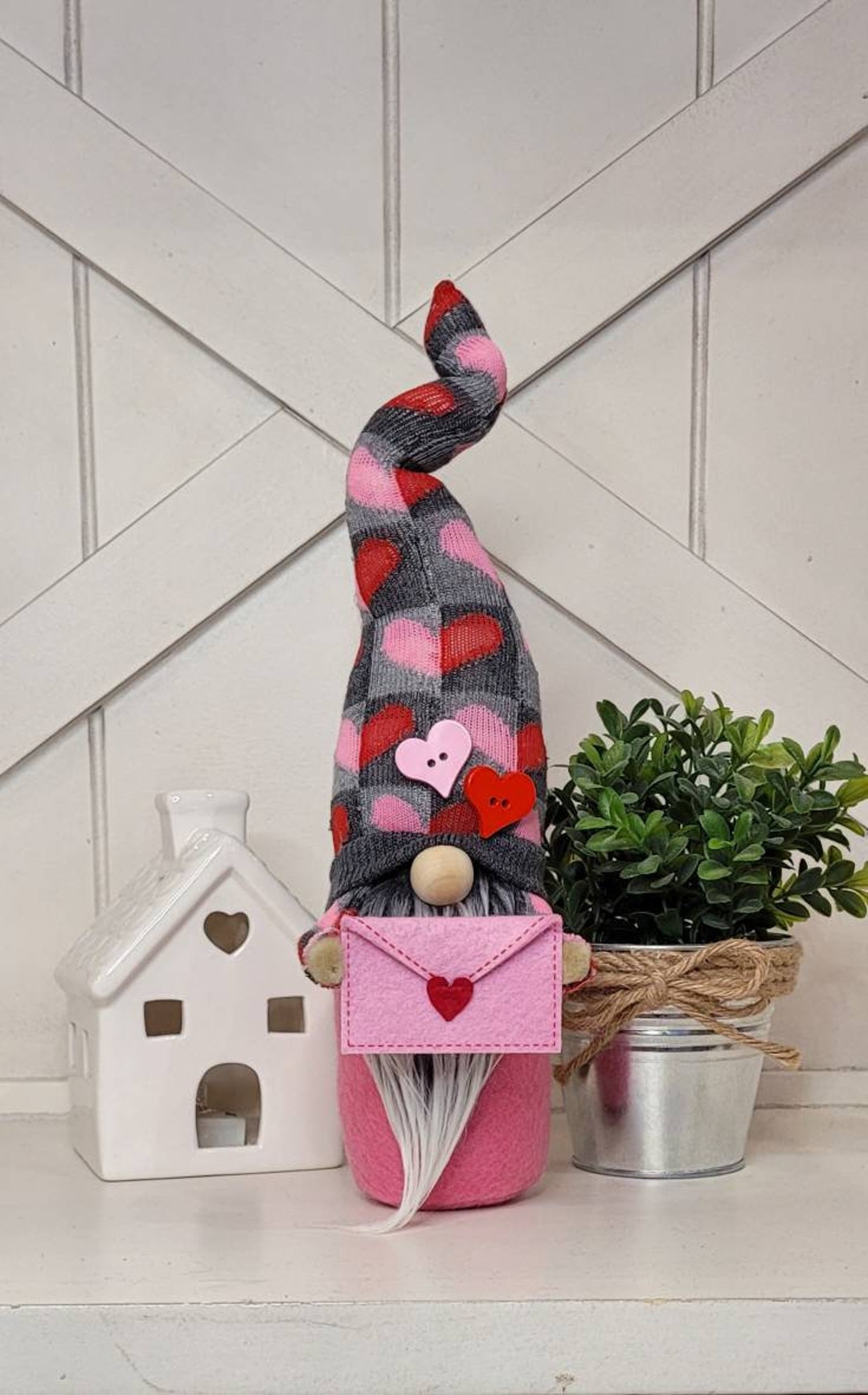 Valentine Gnome, February Gnome, Love Gnome - Etsy