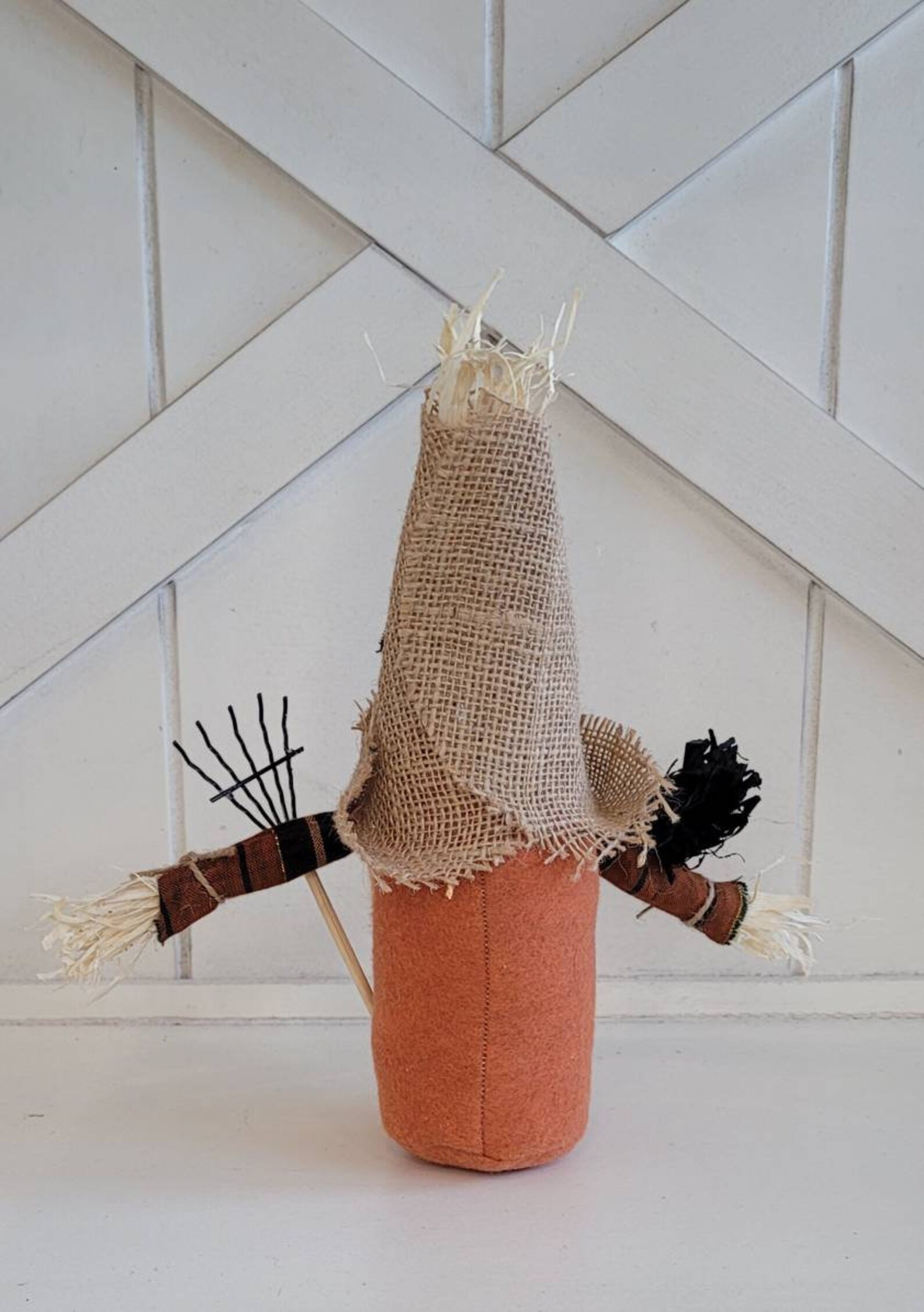 Scarecrow Gnome, Fall Gnome, Autumn Gnome, Farmhouse Gnome - Etsy