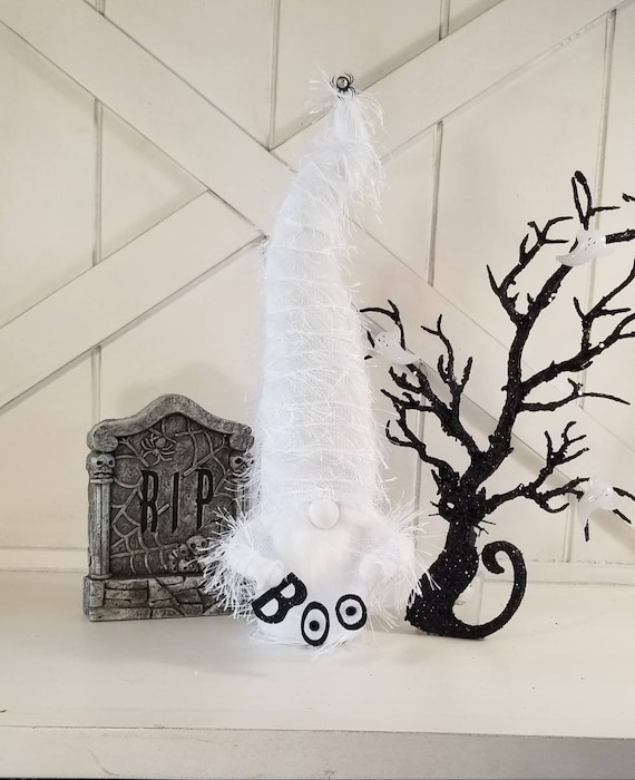 Ghost Gnome Halloween Gnome Spooky Gnome - Etsy