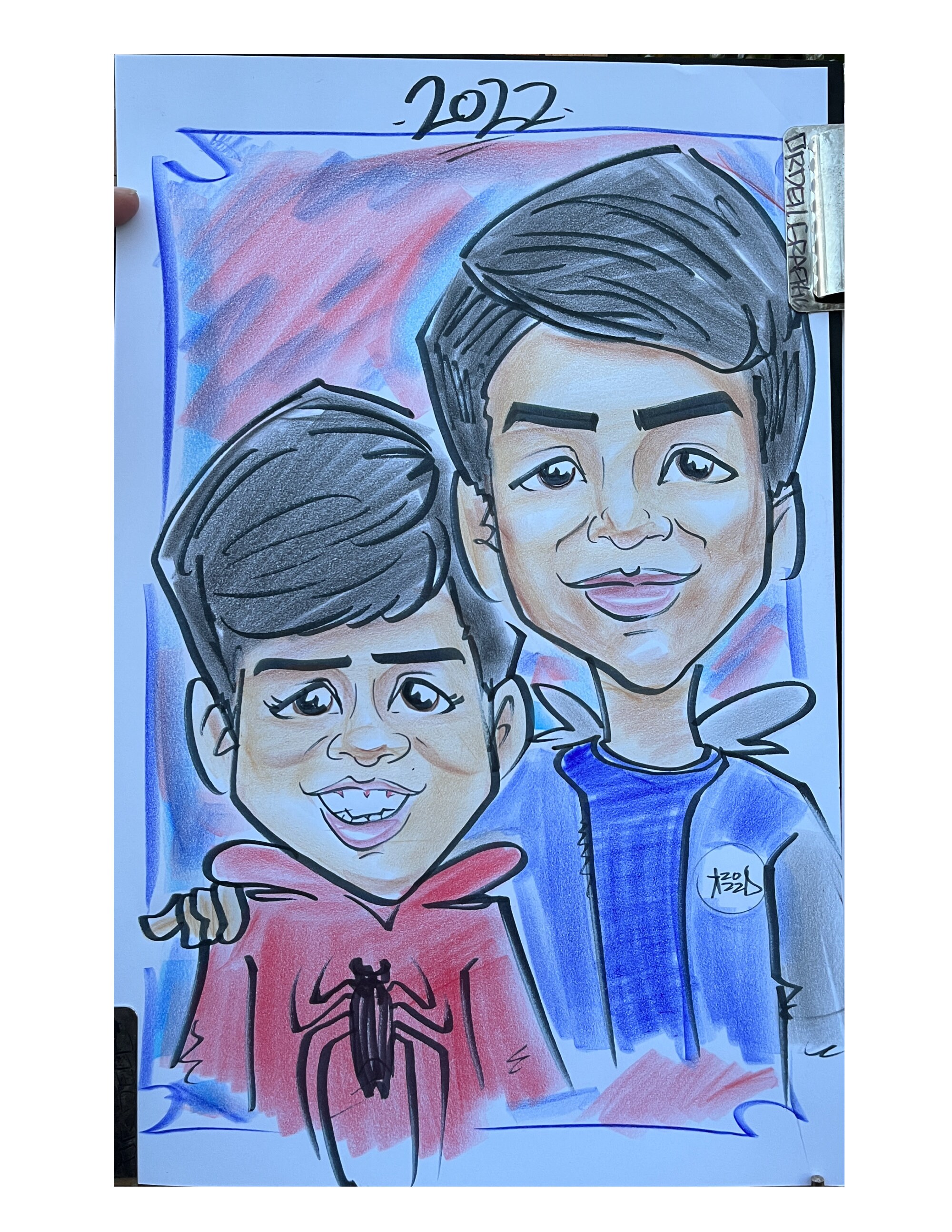 Caricature Full Color Cartoon - Etsy