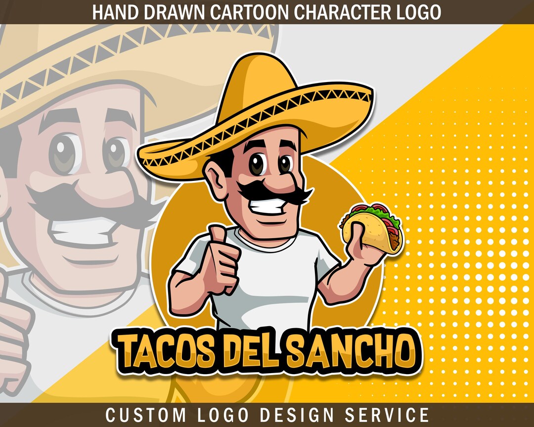 Custom Premium Mascot Logo, Modern Logo, Caricature Logo, Character ...