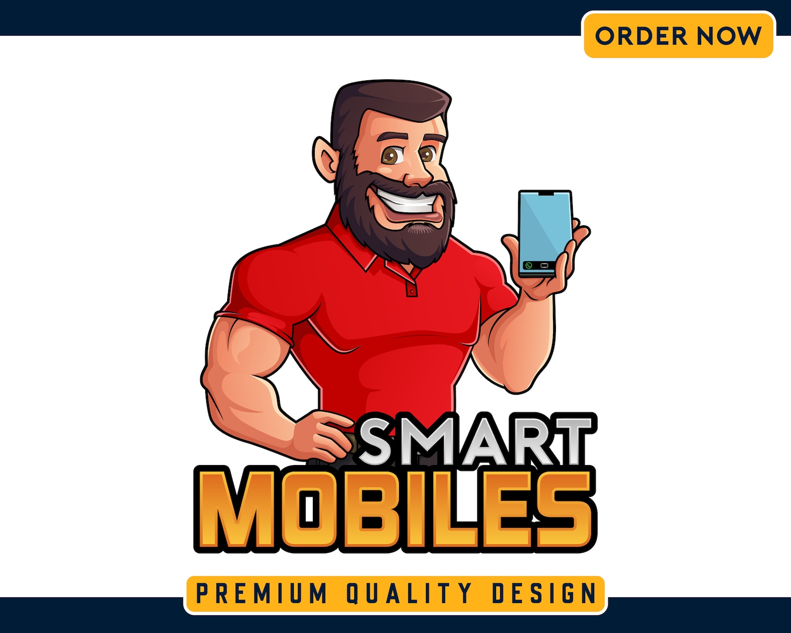 Custom Your Character Mascot Logo/ Cartoon Logo/ Avatar Logo ...