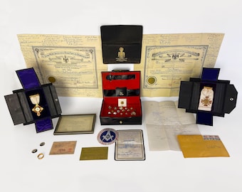 Freemason Documents - Etsy