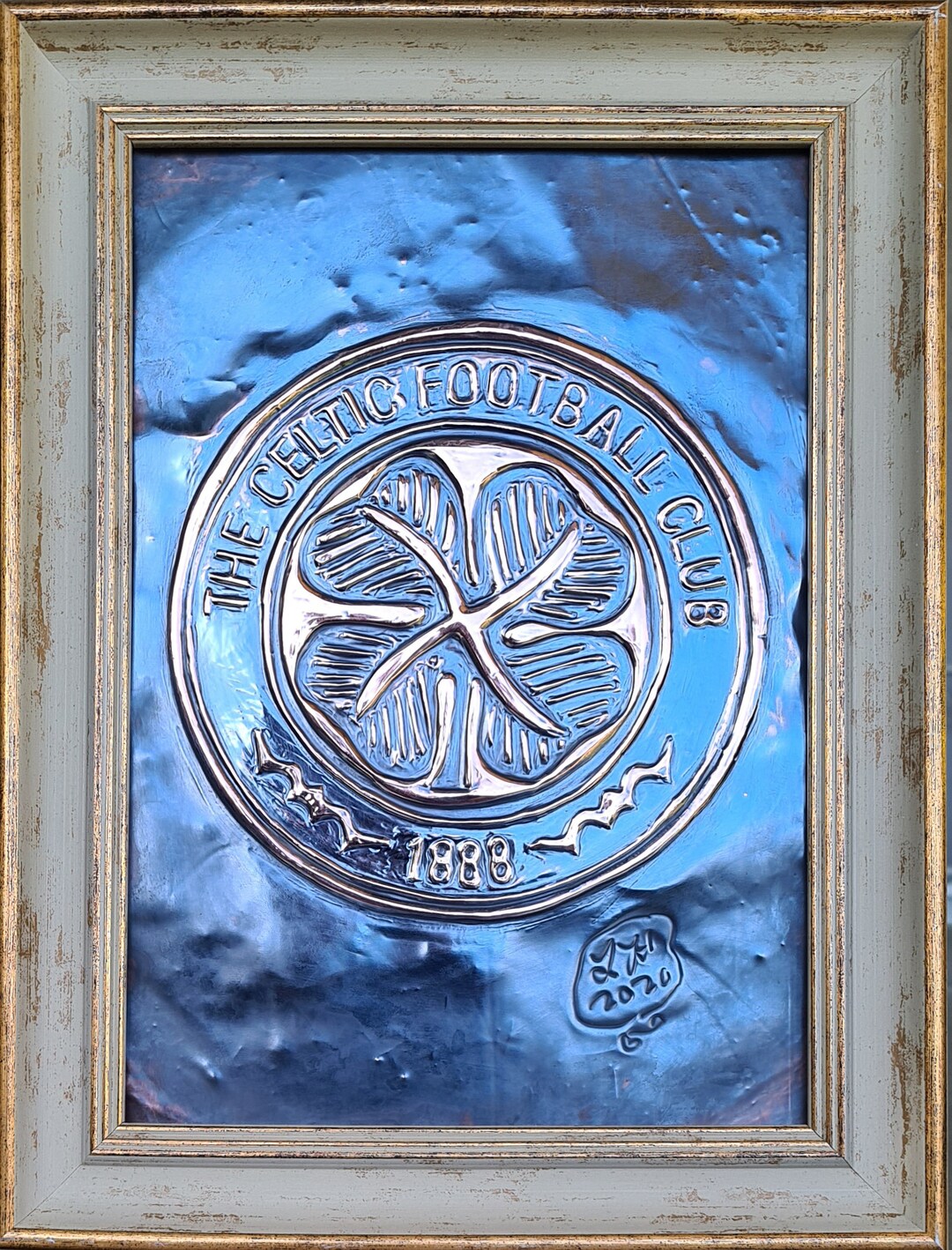 Copper Art, Celtic Football. Art , Handcrafted, Handmade , Painting ...
