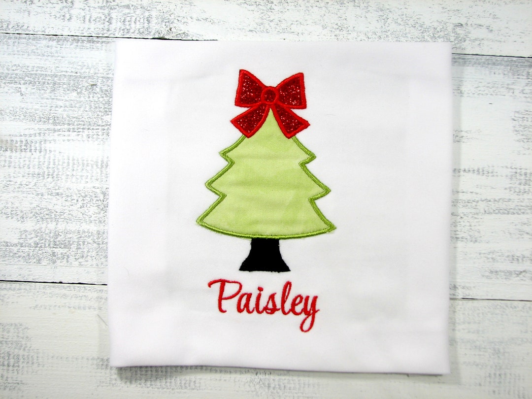 Girls Christmas Shirt, Kids Christmas Shirt, Girls Christmas Tree Shirt ...