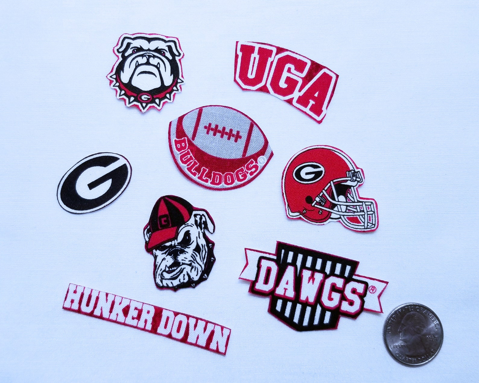 University of Georgia Bulldogs New Logo Design NCAA Cotton - Etsy