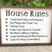 House Rules SVG File | Instant Download for Cricut or Silhouette ...
